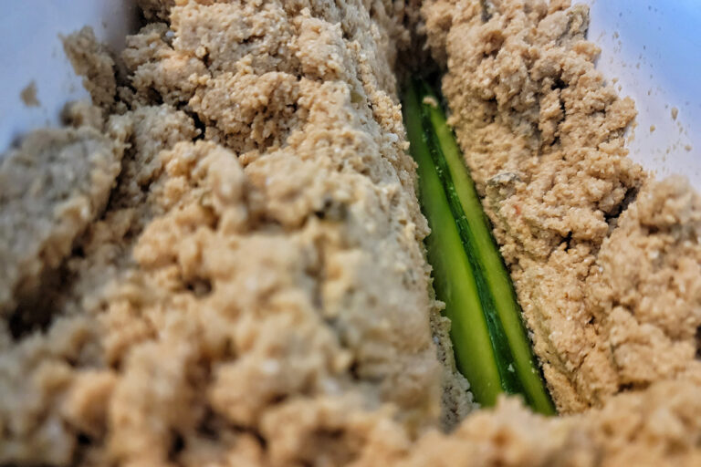 Nukazuke (Japanese Pickles Made in a Fermented Rice Bran Bed)