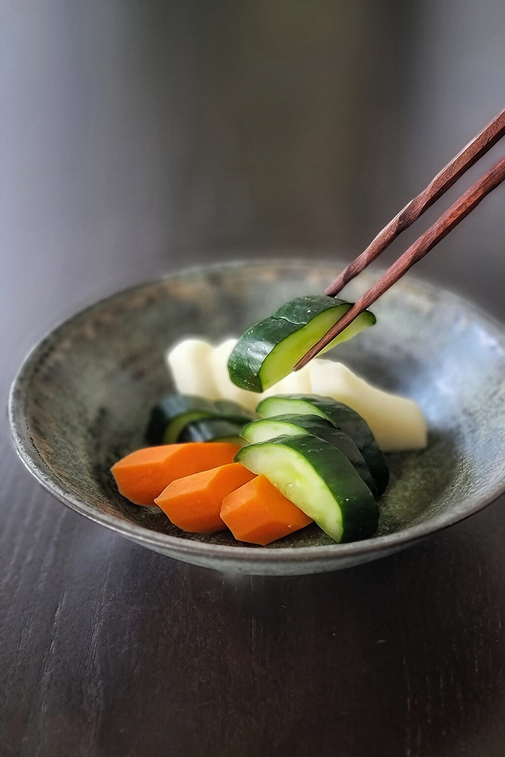 Nukazuke (Japanese Pickles Made in a Fermented Rice Bran Bed)