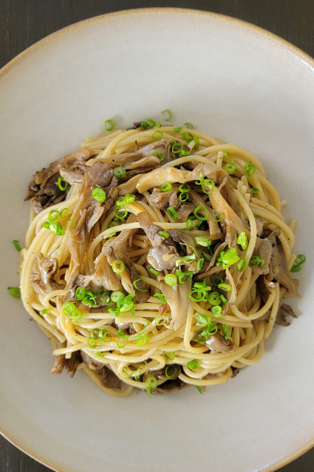Butter Shoyu Maitake Pasta (Vegan) - Plant-Based Matters