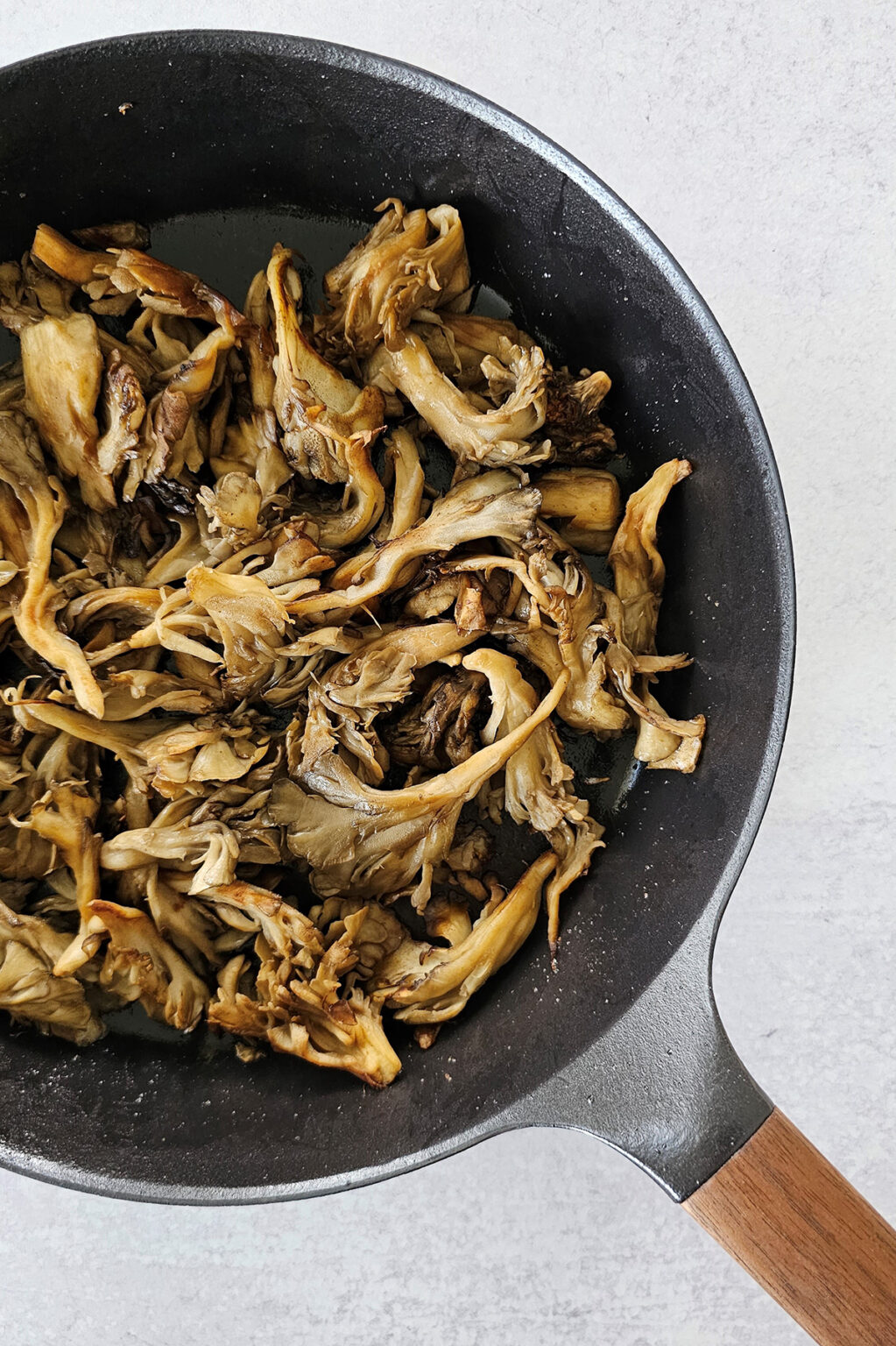 Vegan Butter Shoyu Maitake Mushrooms - Plant-Based Matters